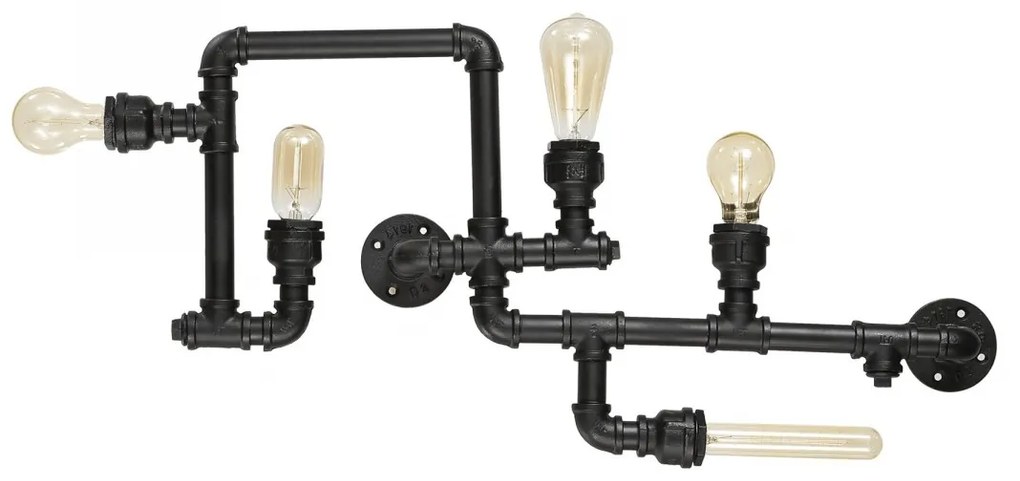 Ideal Lux 136707 nástěnné Plumber 5x42W | E27