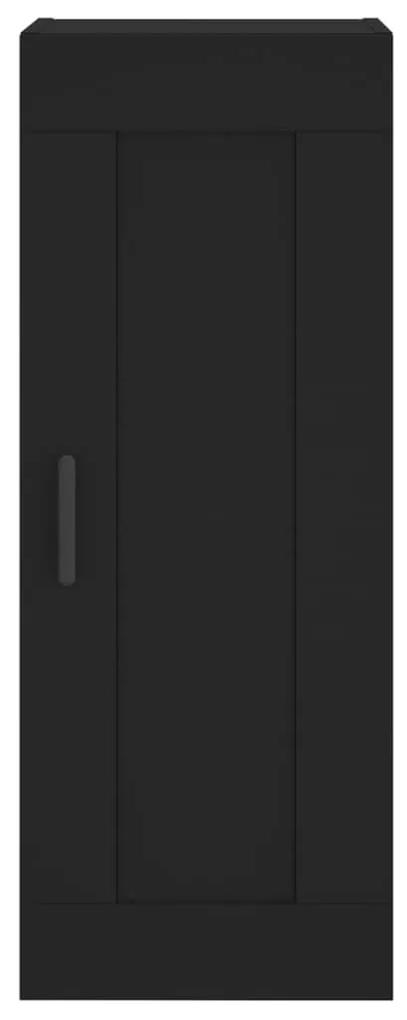 Skříň highboard černá 34,5 x 34 x 180 cm kompozitní dřevo,  3200202