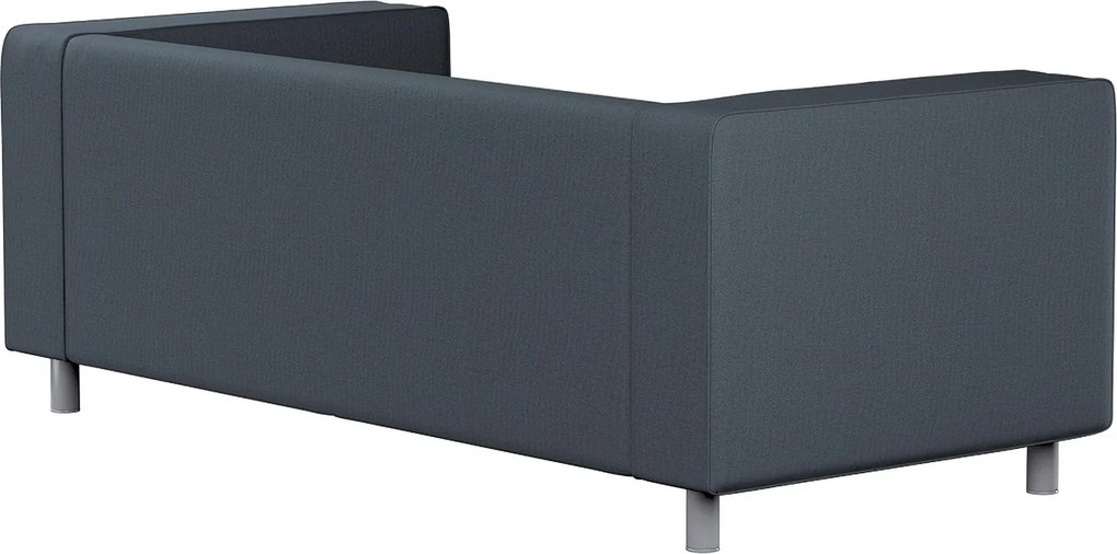 Potah na pohovku IKEA Klippan 2-místná barva modrá látka pletený vzor