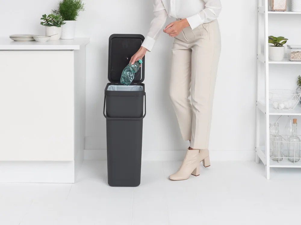 Brabantia Koš Sort&Go 40L šedá