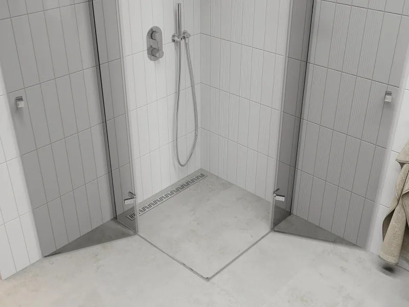Mexen Roma DUO Door - Sprchový kout, čiré sklo/chromový profil, 854-090-090-02-00