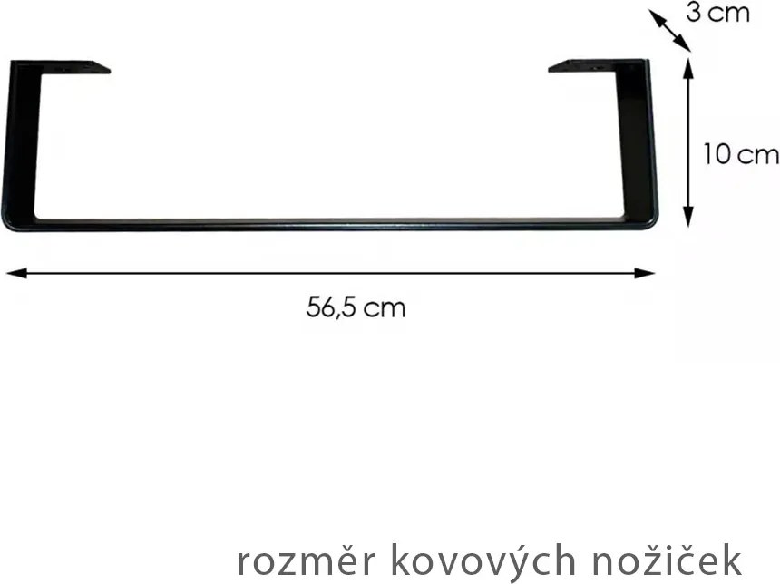CALI | šatní skříň C-1 s policemi a šatní tyčí | artisan