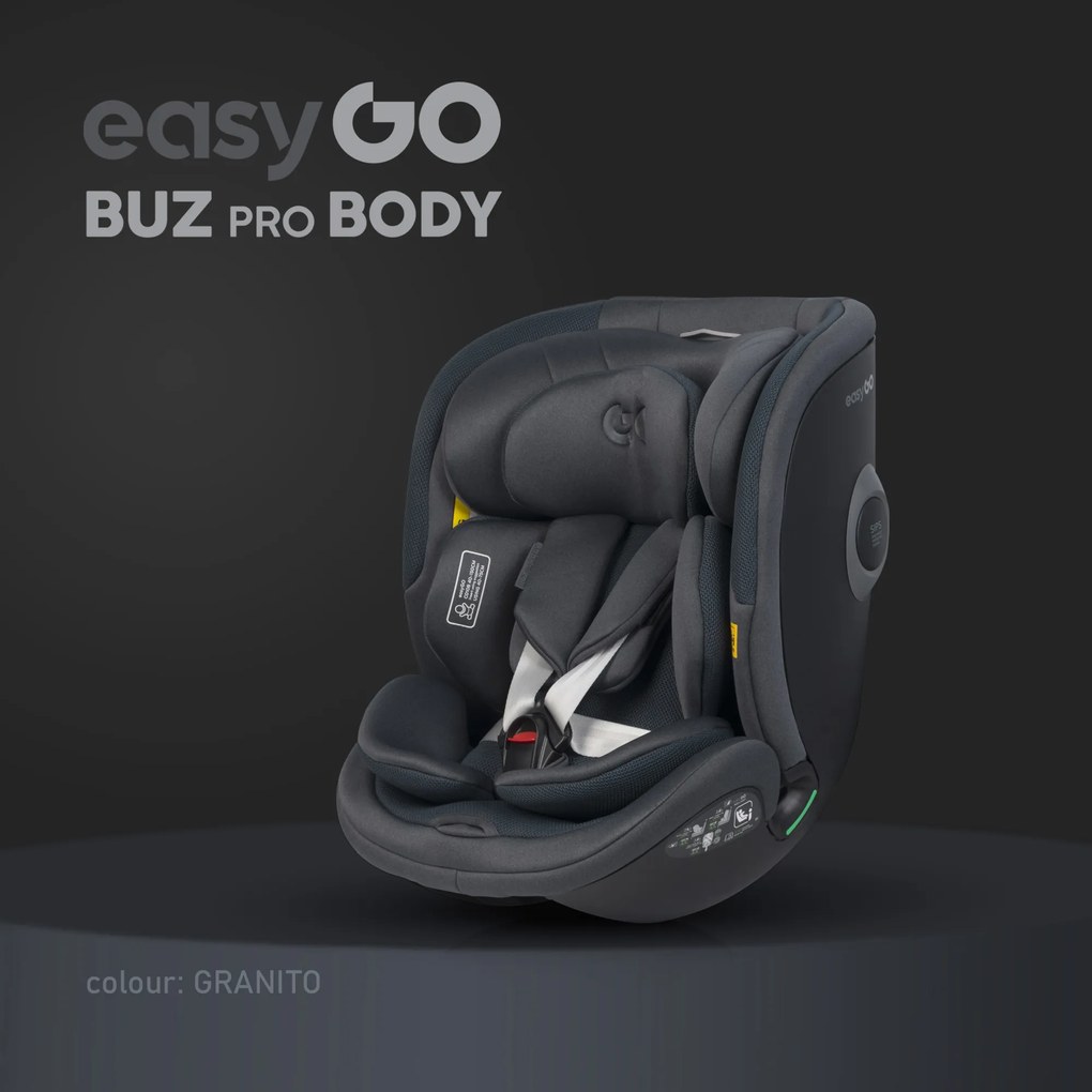 Autosedačka EasyGo Buz Pro Body Granito