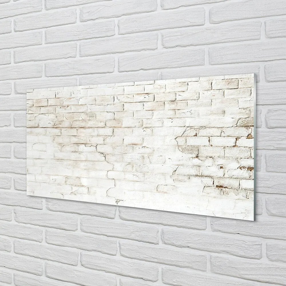 Obraz na skle Cihlové zdi wall 125x50 cm