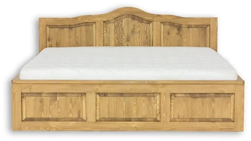 ARTEN Rustikální manželská postel POPRAD ACC04 - borovice Rozměry: 180x200 cm