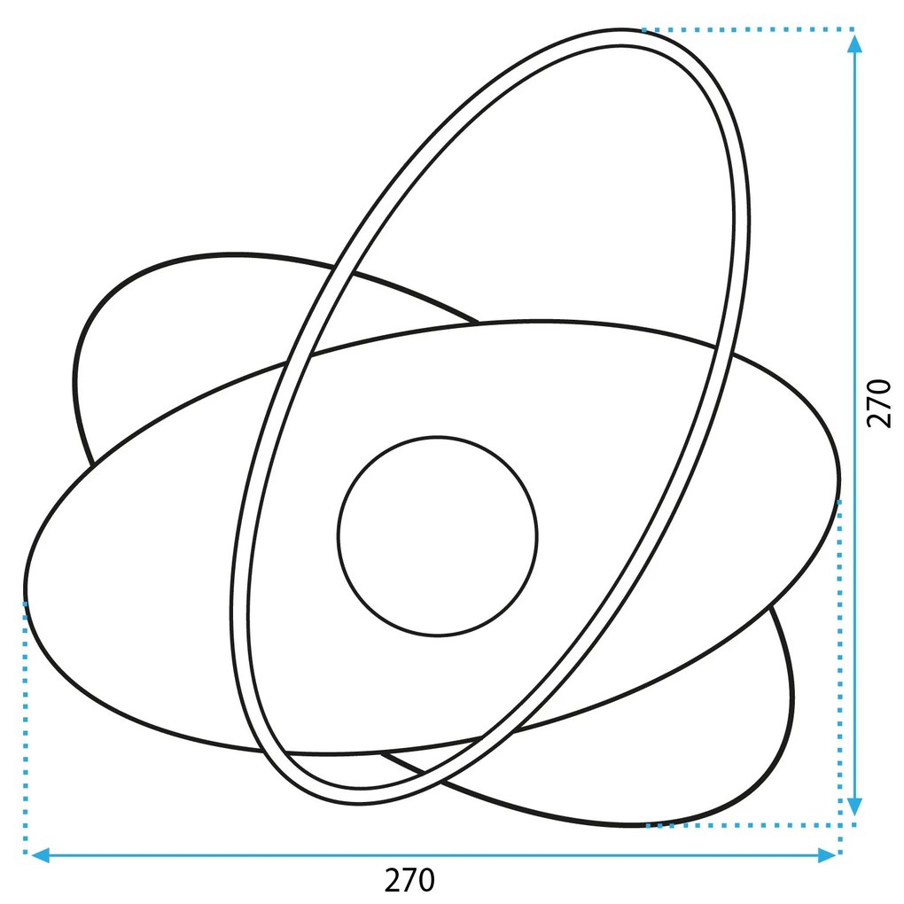 Toolight Nástěnné svítidlo LED APP1432-CW