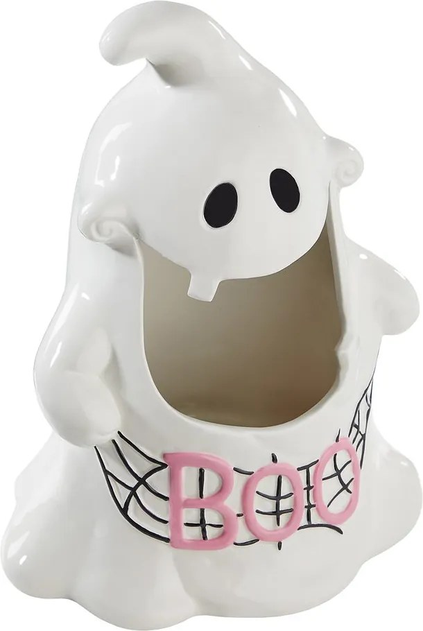 HALLOWEEN Dóza duch 28 cm - bílá
