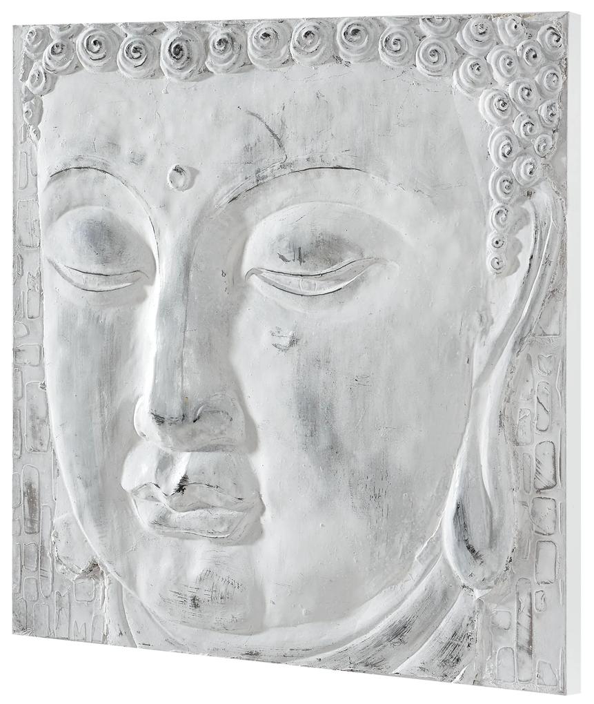 [art.work] Ručně malovaný obraz - Buddha A - plátno napnuté na rámu - 60x60x3,8 cm