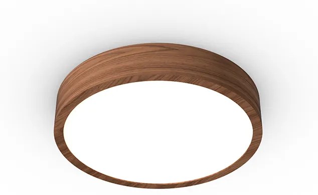 Masivní dřevěné svítidlo woodLED Round Ceiling  Masivní dřevěné svítidlo Woodled Round Ceiling Dřevodekor: Ořech Americký, Průměr: 590 mm, Teplota…