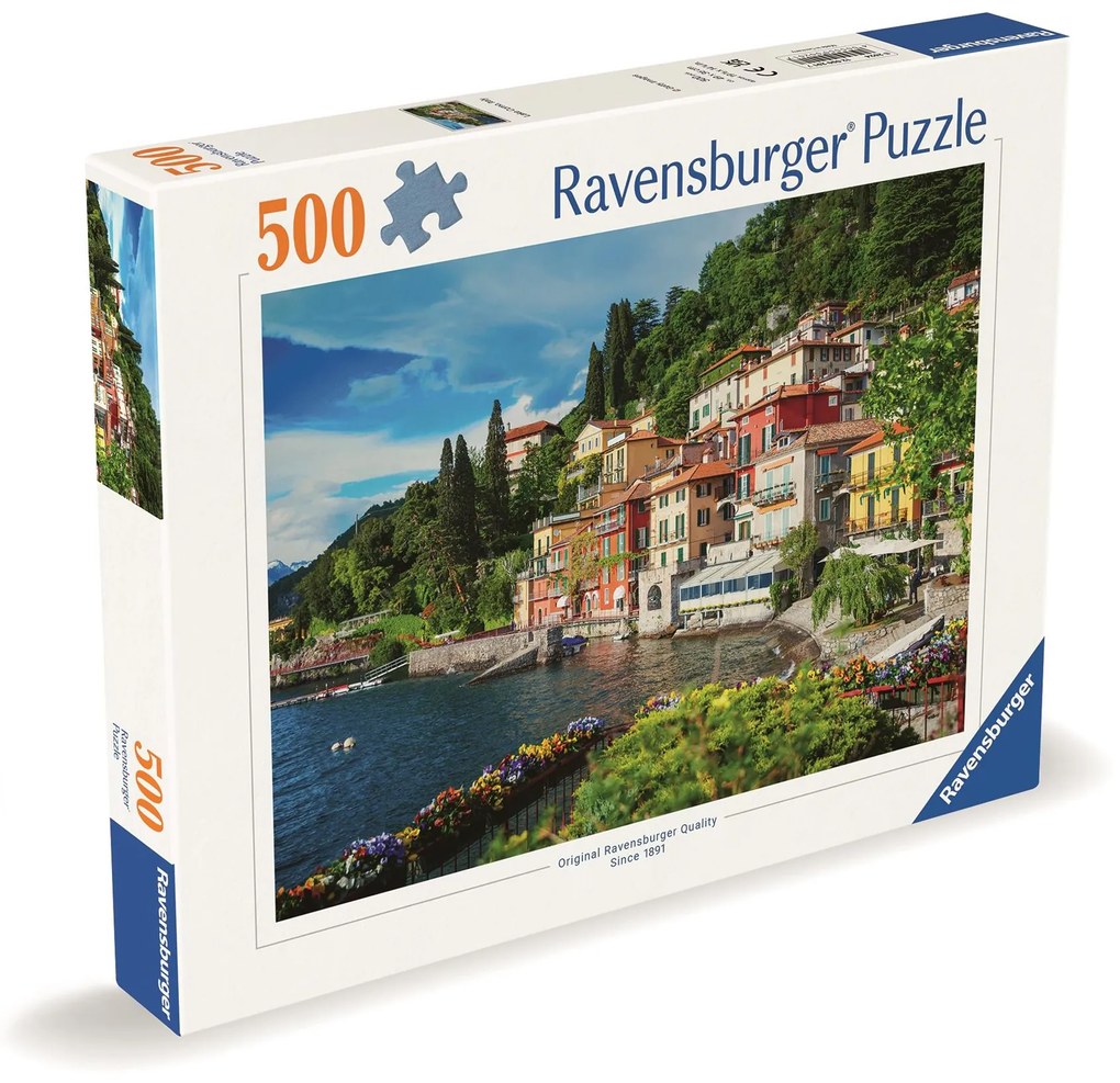Puzzle ravensburger 120002017 komské jezero, itálie