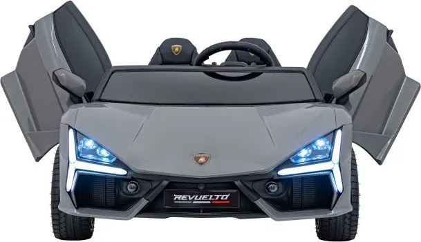 Elektrické autíčko Lamborghini Revuelto XL STRONG šedé