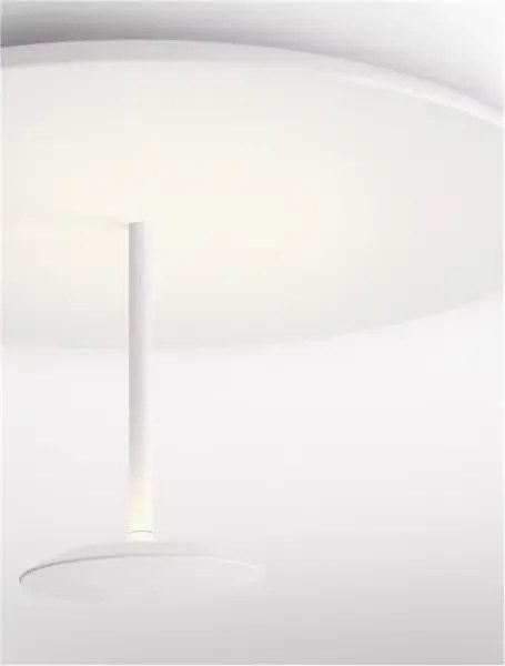 LED stmívatelné bílé designové stropní svítidlo Nima