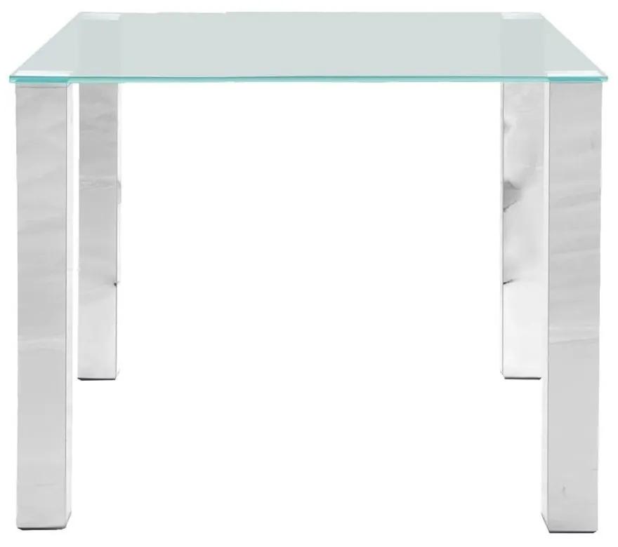 Jídelní stůl se skleněnou desku Actona Kante, 90 x 75 cm