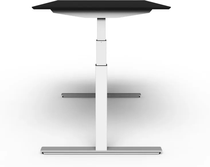 Elektricky výškově stavitelný stůl ADJUSTME – rozměry na míru, více barev desky 160 x 80 cm