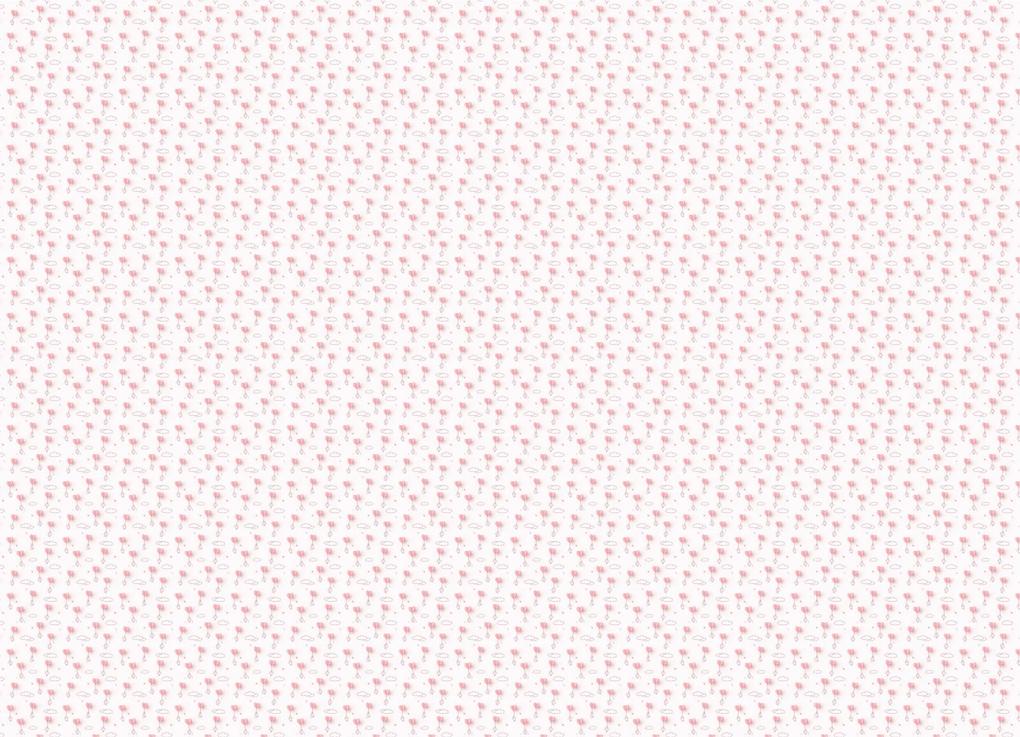 Malvis Vliesová tapeta růžové srdíčka Vel. (šířka x výška): 144 x 105 cm