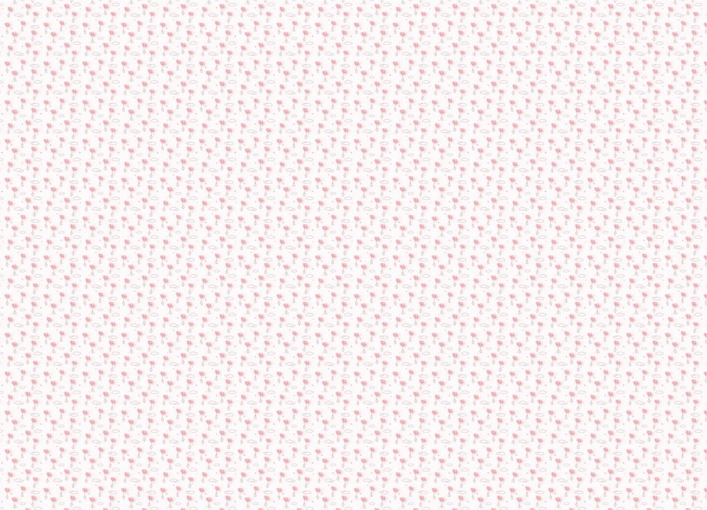 Malvis Vliesová tapeta růžové srdíčka Vel. (šířka x výška): 504 x 310 cm