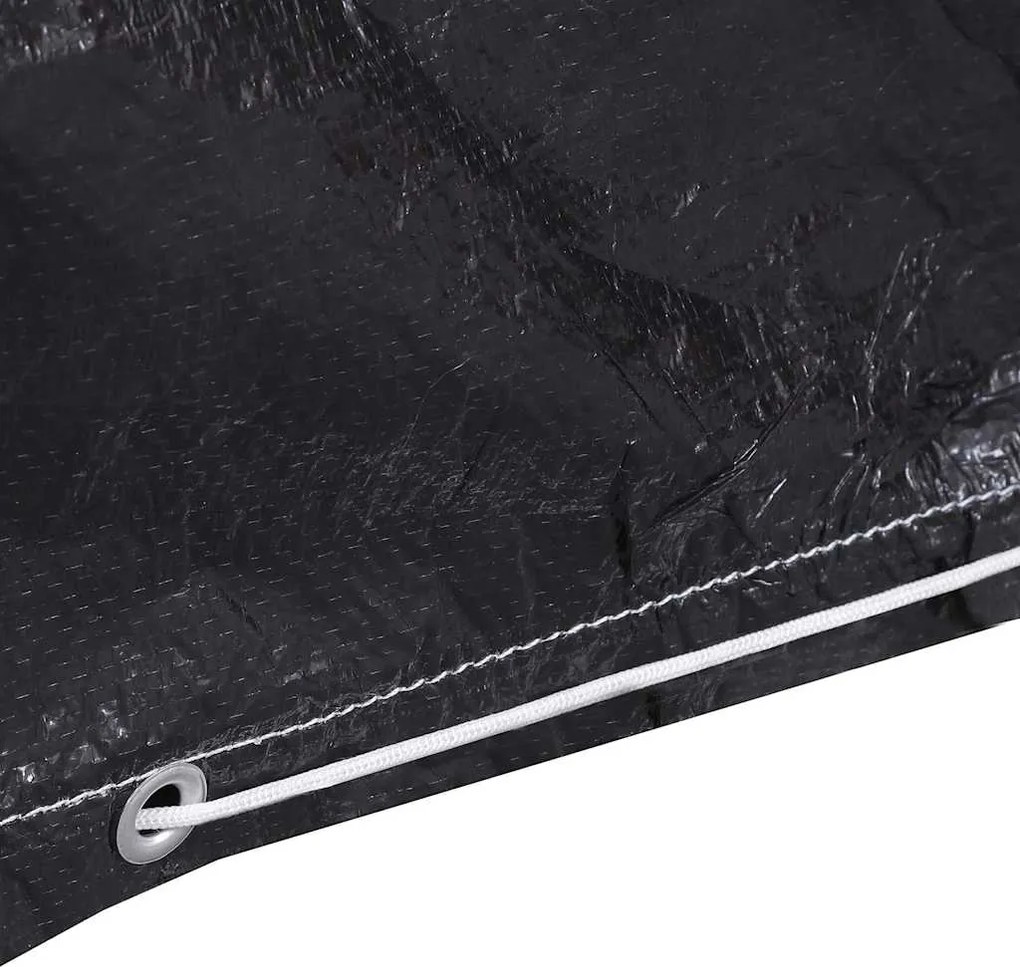 Plachty na zahradní houpačku 2 ks 6 oček 135 x 105 x 175 cm 3082845
