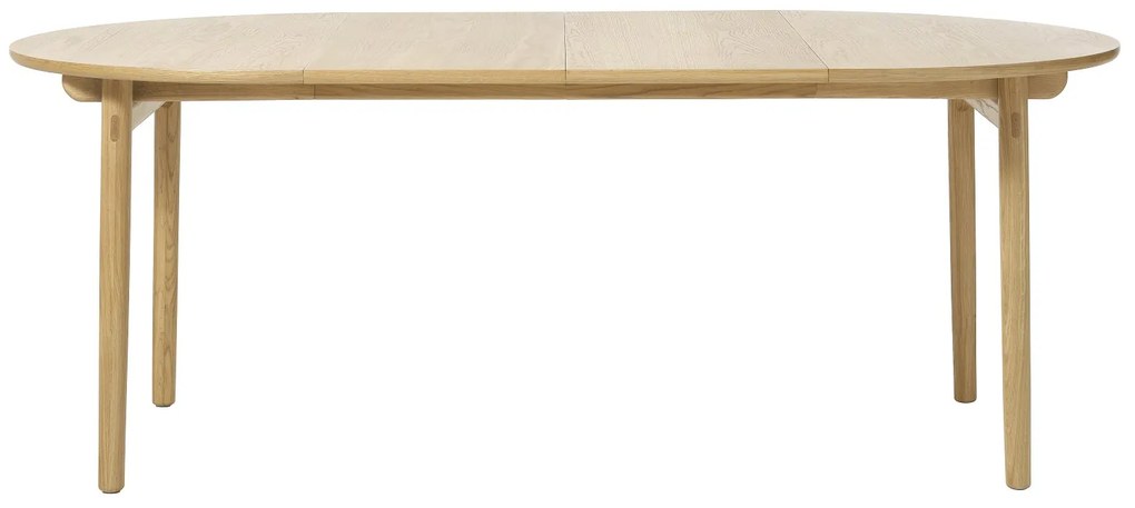 Designový jídelní stůl Wally 120 - 165 cm přírodní dub