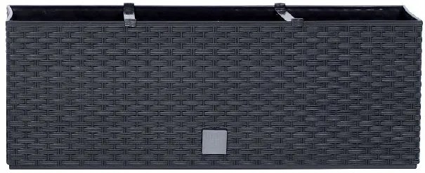 Prosperplast RATO case samozavlažovací truhlík 51,4 x 19,2 x 18,6 cm antracit
