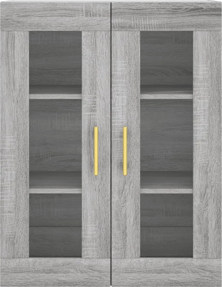 vidaXL Skříň highboard 69,5 x 34 x 180 cm kompozitní dřevo [3198655] Barva: Bílá