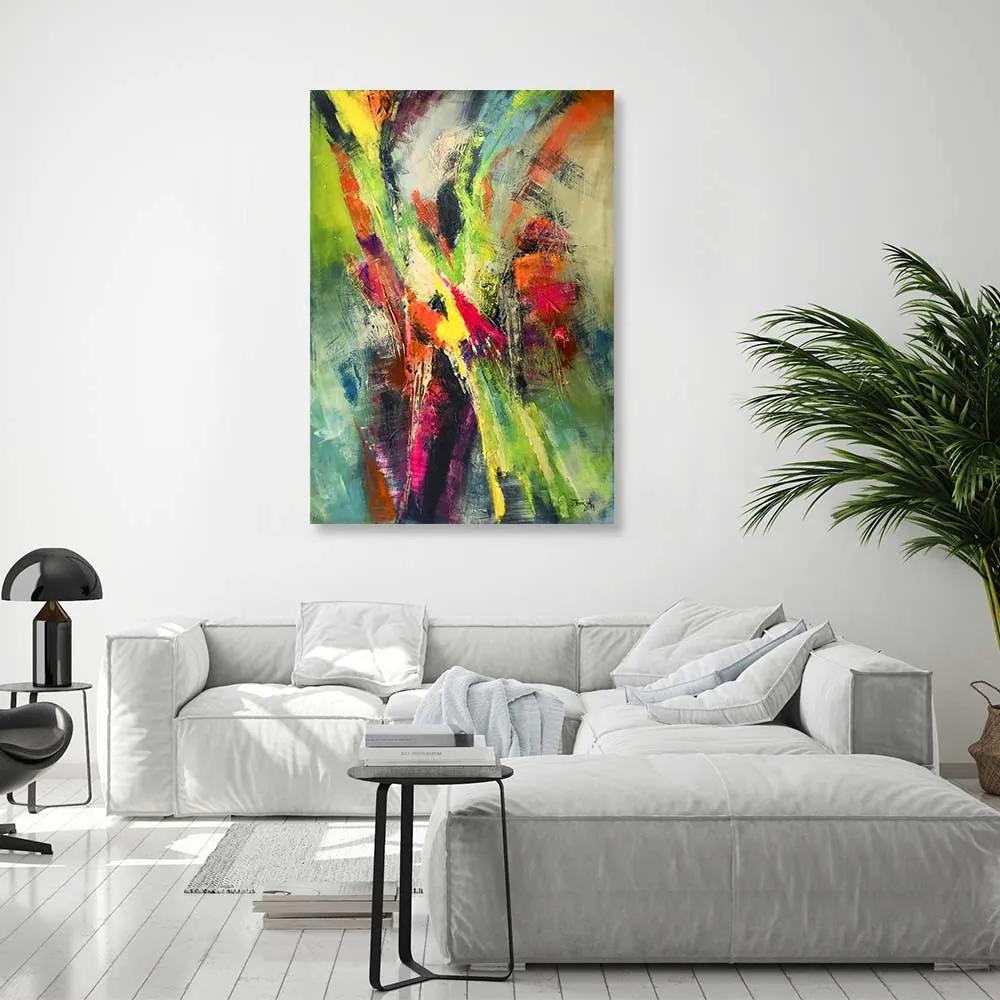 Gario Obraz na plátně Tanec barev Rozměry: 40 x 60 cm