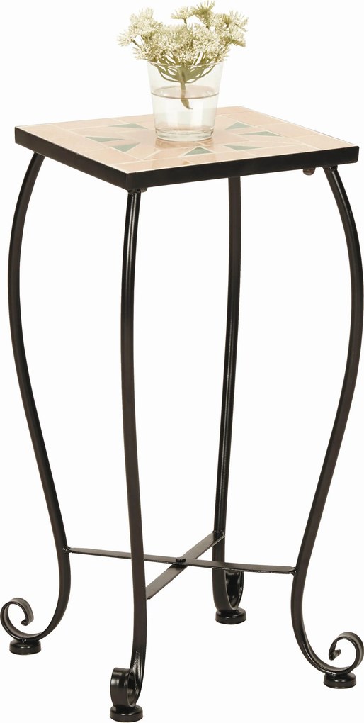 XXXLutz ODKLÁDACÍ STOLEK, zelená, černá, terracotta Carryhome - Odkládací stolky - 007092003101