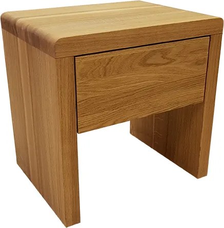 Dřevěný noční stolek z masivu BELAGO
