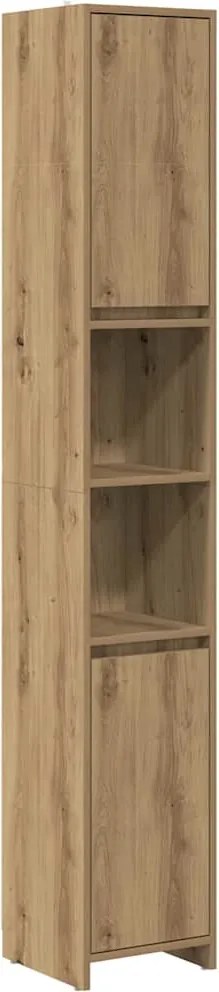 3dílná koupelnová sestava dub artisan kompozitní dřevo 3328566