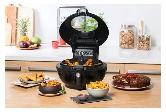 Horkovzdušná fritéza Tefal ActiFry Genius XL AH960830 Černá