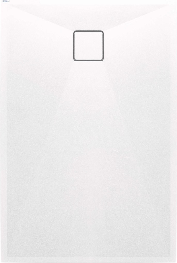 Deante Correo, obdélníková granitová sprchová vanička 120x70 cm, bílá, DEA-KQR_A73B