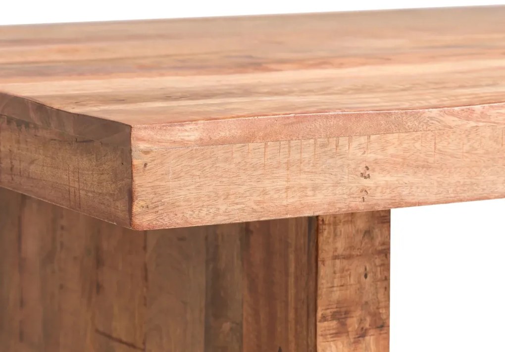 furniture-nabytek.cz - Masivní jídelní stůl Countryside z mangového dřeva, lakovaný, hnědý – 200×100 cm