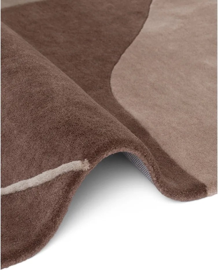 Hnědý vlněný koberec 200x290 cm Muse – Villeroy&Boch
