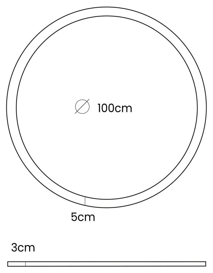 Šedá dětská hrací podložka ø 100 cm – Meowbaby