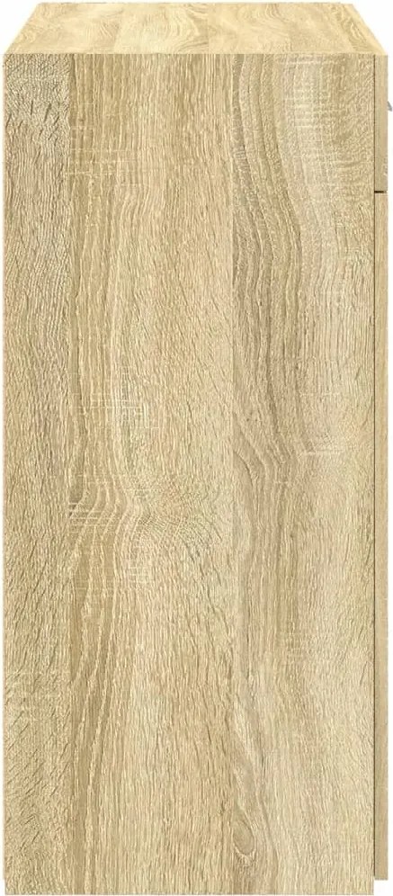 Příborník dub sonoma 80 x 42,5 x 93 cm kompozitní dřevo 3281471