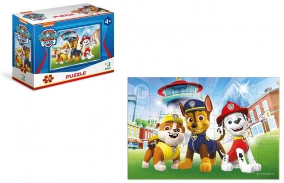 Minipuzzle Tlapková patrola/Paw Patrol 35 dílků v krabičce 9x6,5x3cm