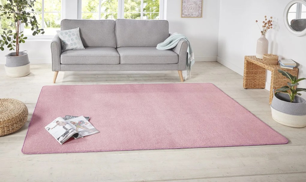 Hanse Home Collection koberce Kusový koberec Nasty 104446 Light-Rose  - 80x200 cm