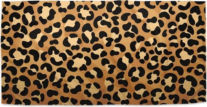Sablio Ručník Gepardí vzor - 30x50 cm