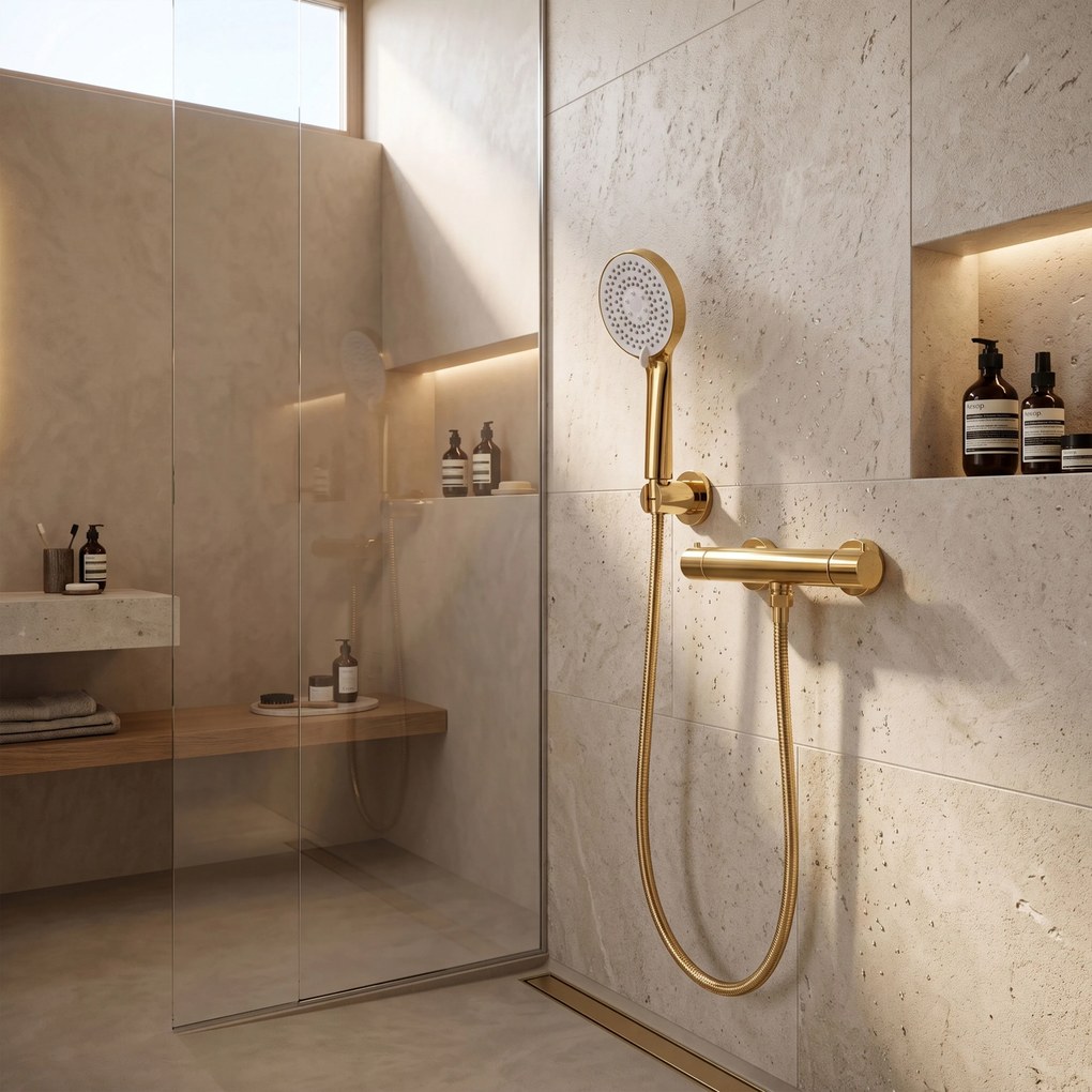 Rea, Sprchová hlavice REA JS-019 GOLD, REA-03901