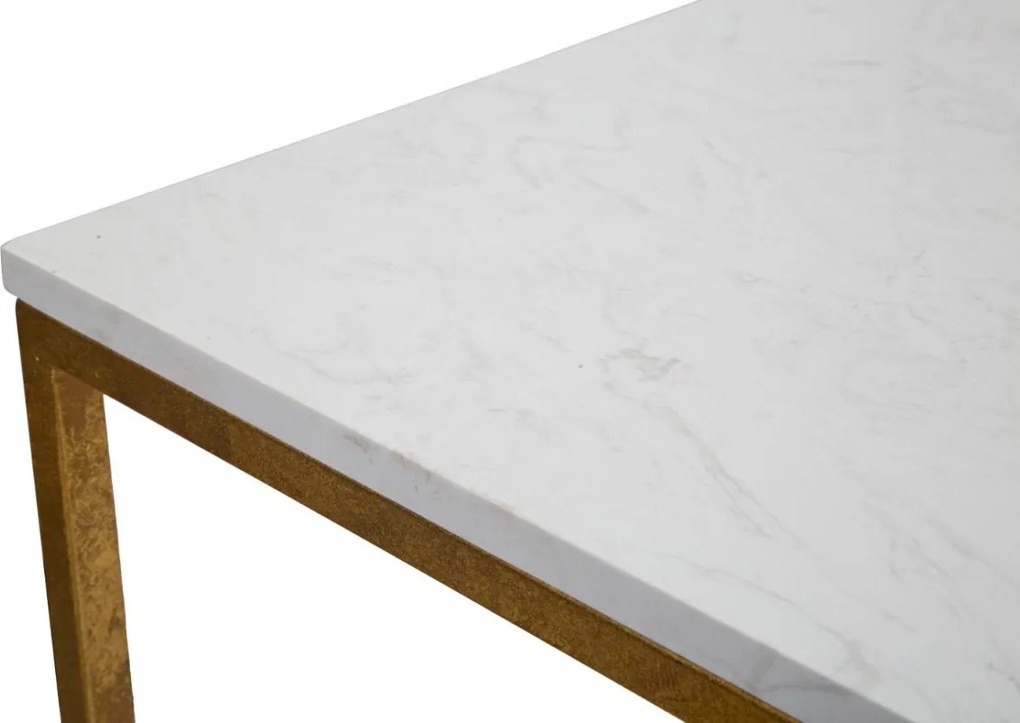 Designový odkládací stolek Tamithy 47 cm zlatý