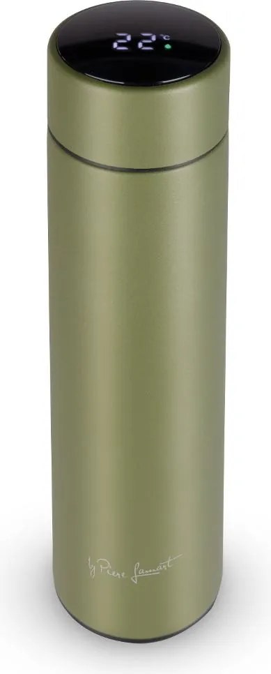 Lamart LT4085 - termoska s teploměrem, zelená