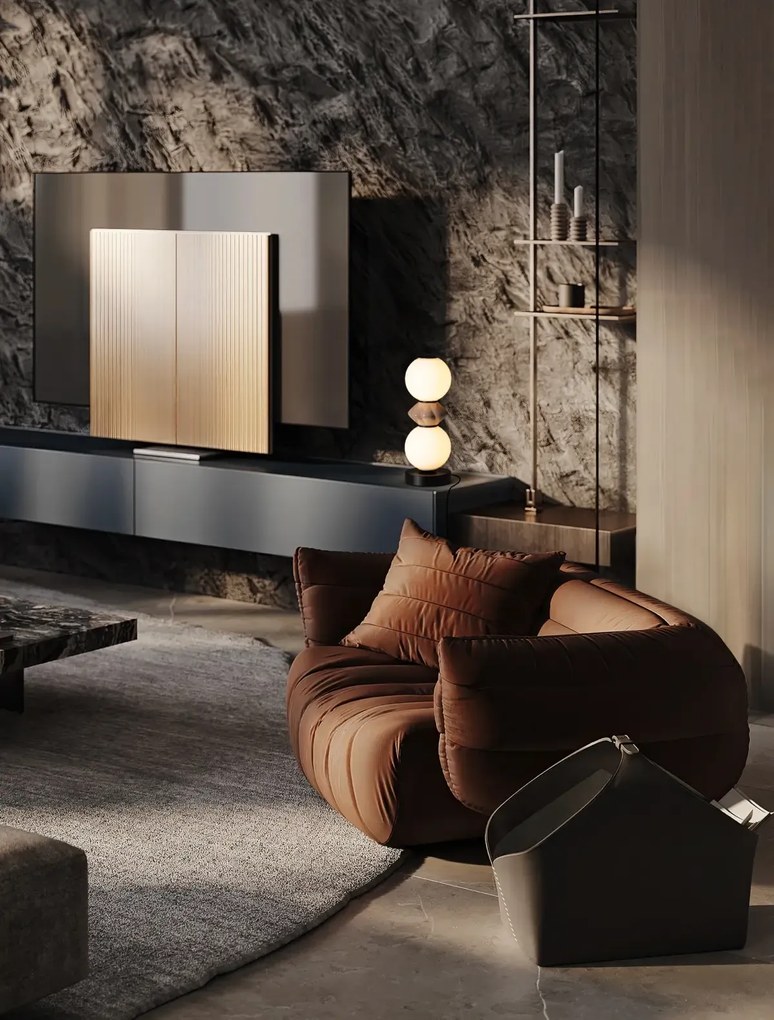 Designová stolní lampa Pallina B