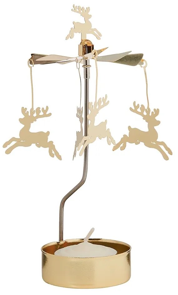 MERRY-GO-ROUND Kolotoč na čajovou svíčku jelen