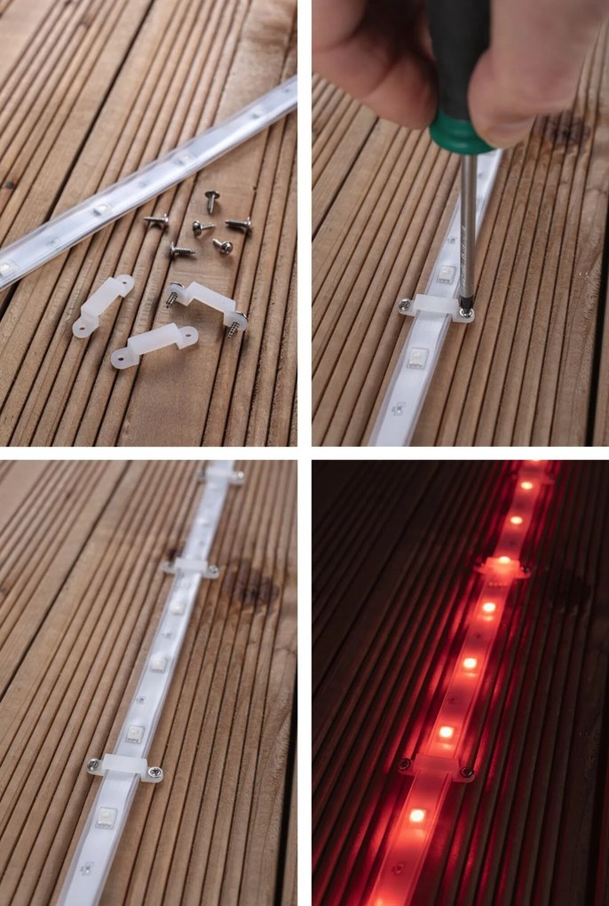 P 78892 SimpLED LED Strip Venkovní základní sada 5m IP44 13W 24LEDs/m RGB - PAULMANN