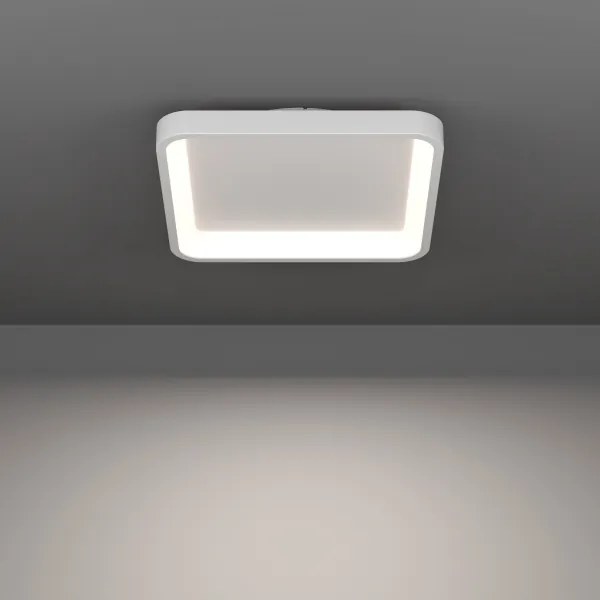 Eglo 901913 - LED RGBW Stm. str. svíti. LORETELLO-Z LED/20W/230V 35x35cm bílá
