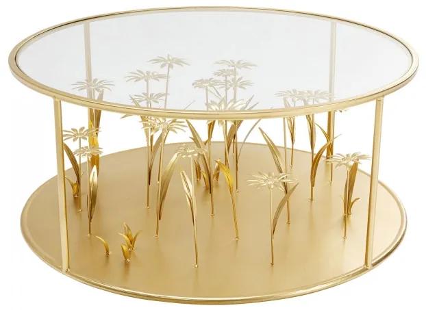 Konferenční stolek Flower Meadow, Ø80 cm  36 × 80 × 80 cm KARE DESIGN