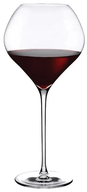 Nude designové sklenice na červené víno Fantasy High
