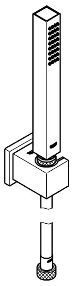 GROHE 27702000 - Sprchový set VITALIO START 100 1 proud 1250 mm lesklý chrom