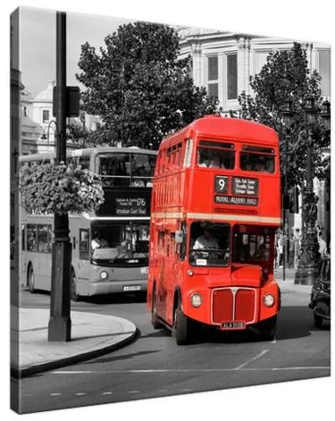 Tištěný obraz Patrový londýnský autobus 30x30cm 496A_1AI