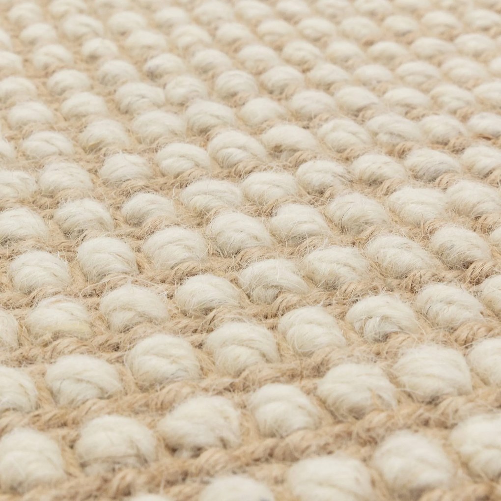 Tribeca Design Kusový koberec Ministry Loop Linen Cream Rozměry: 240x340 cm