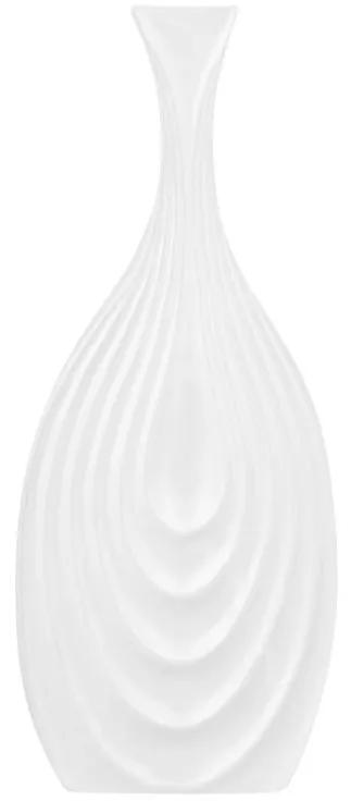 Dekorativní váza bílá 39 cm THAPSUS Beliani